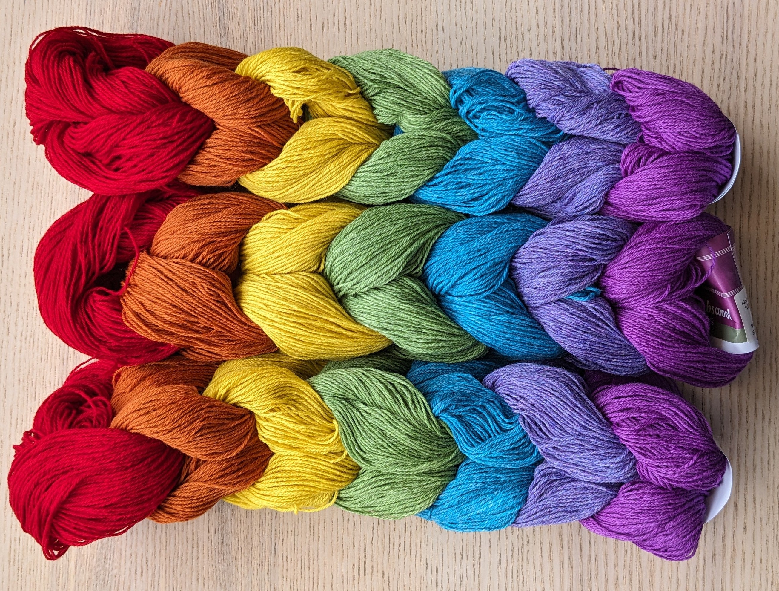 Kinross 4ply Rainbow Braid – The Yarn Cake